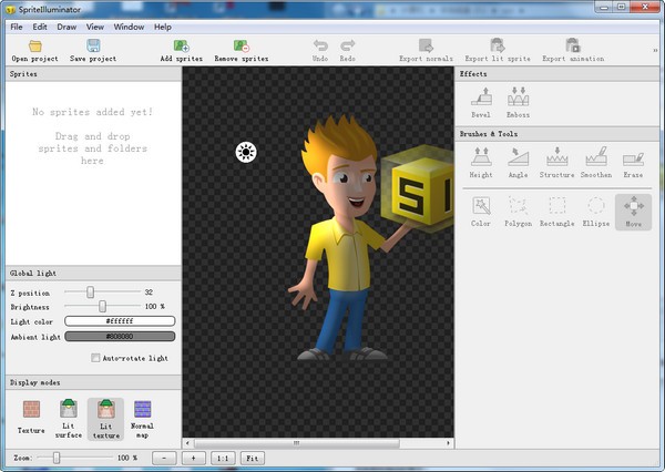 SpriteIlluminator下载-SpriteIlluminator中文版下载[法线贴图编辑]-pc下载网