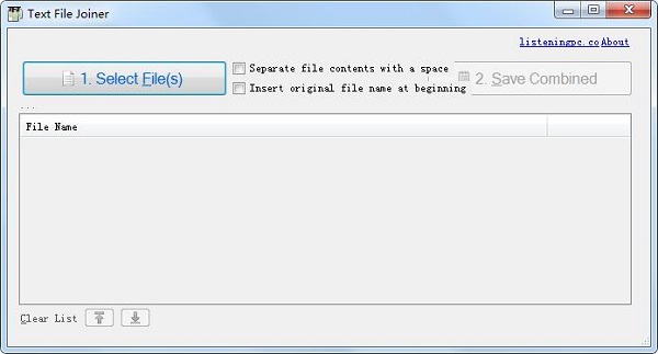 Text File Joiner下载-Text File Joiner电脑版下载[文件合并]-pc下载网